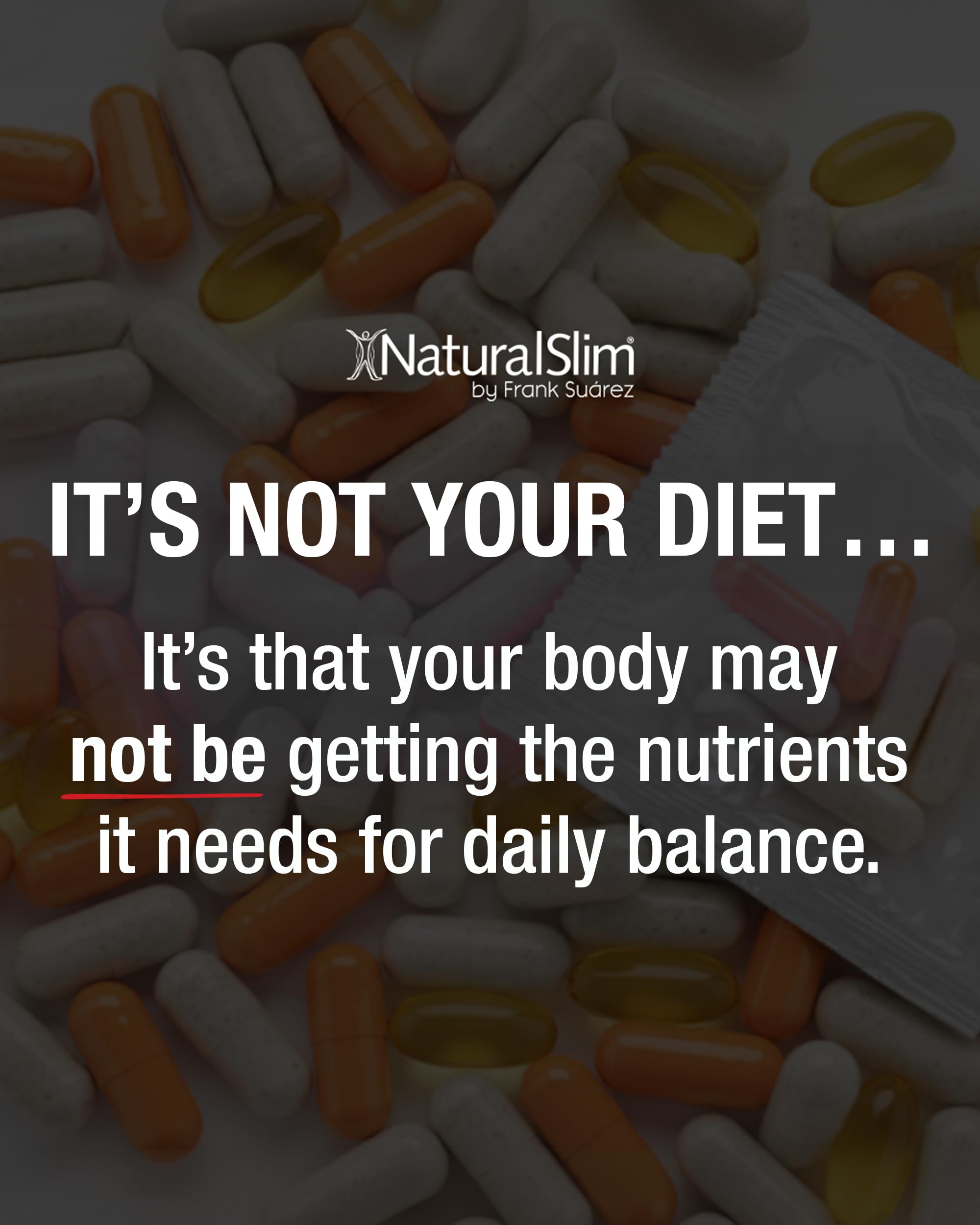 convenient daily blended vitamin & mineral supplements