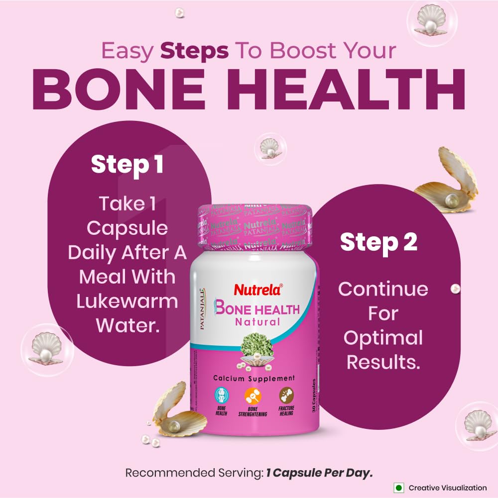 Convenient daily calcium capsules
