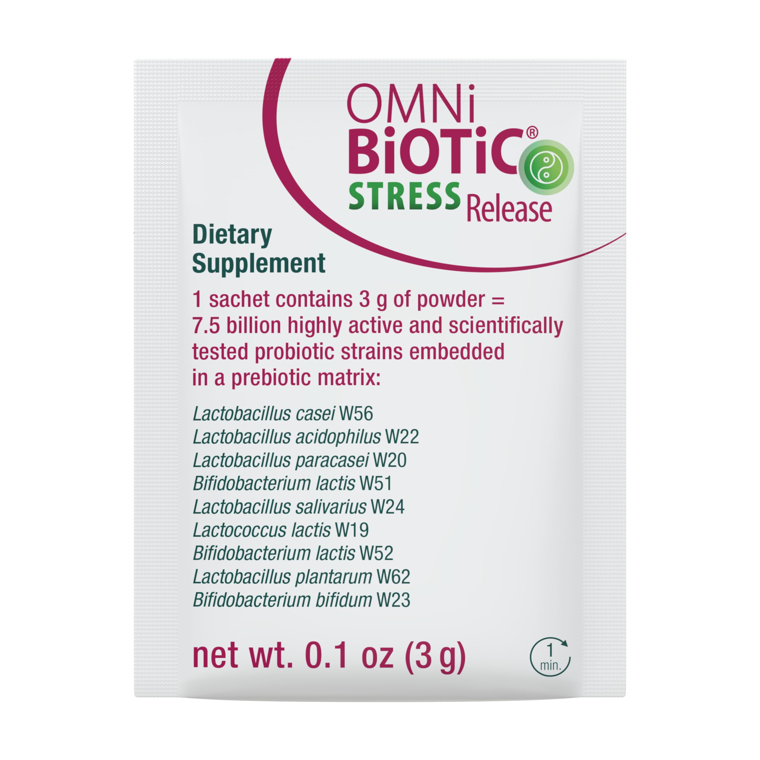 convenient daily probiotic packets