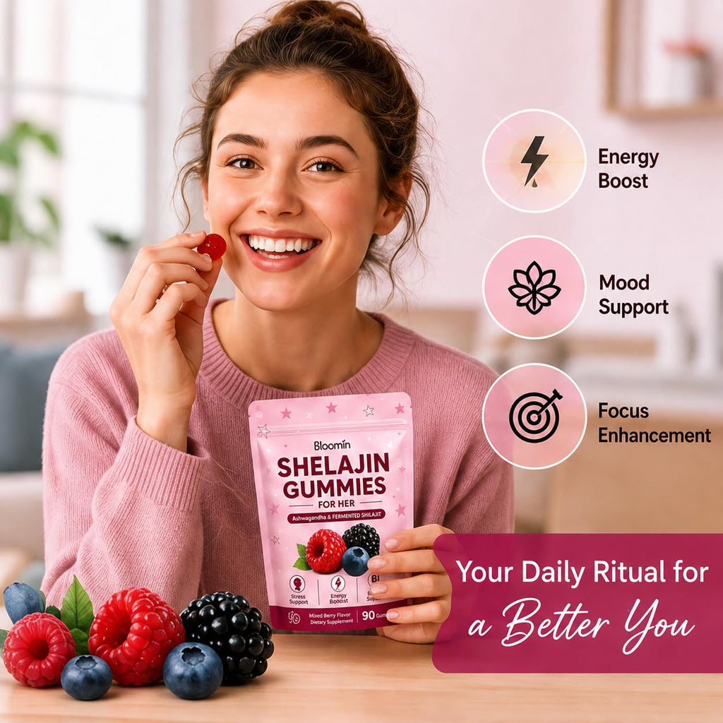 Convenient daily Shilajit gummy dose
