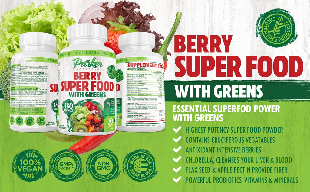 convenient daily superfood capsules