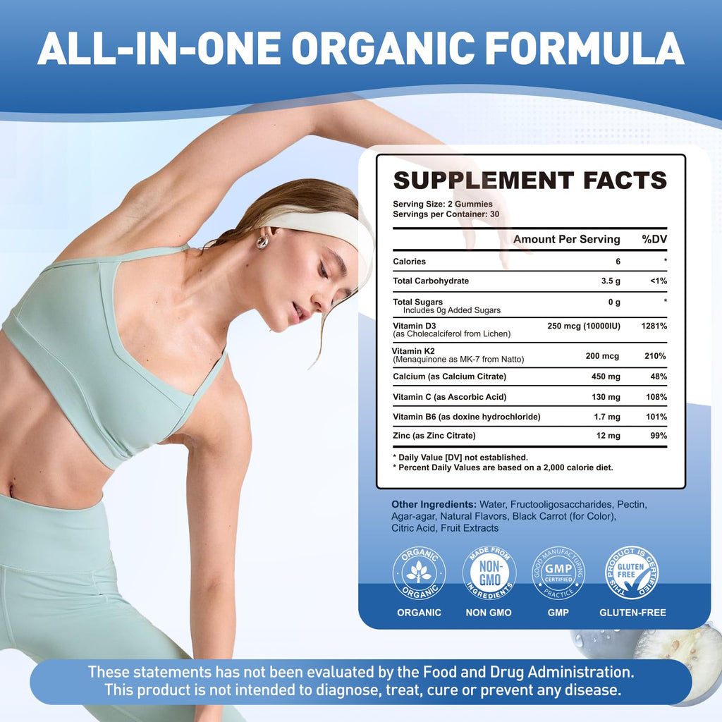 Convenient daily Vitamin D gummies