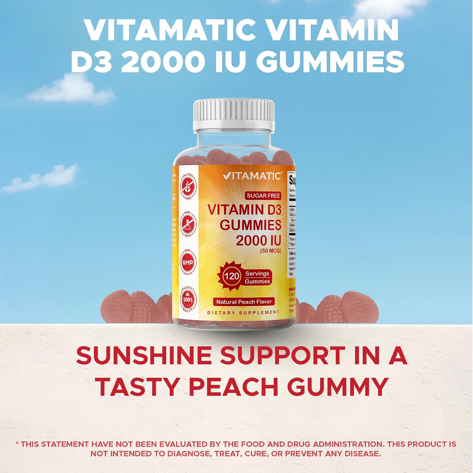 Convenient daily Vitamin D3 intake