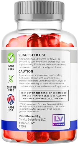 Convenient daily vitamin gummy packs