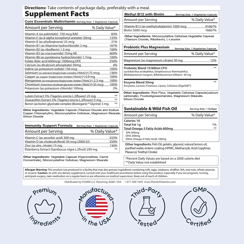 convenient daily vitamin packets for busy lifestyles