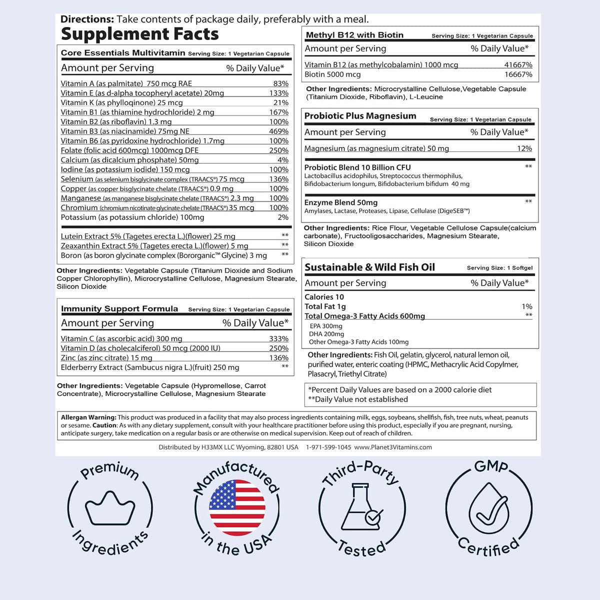 convenient daily vitamin packets for busy lifestyles