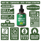 convenient dandelion root health supplement