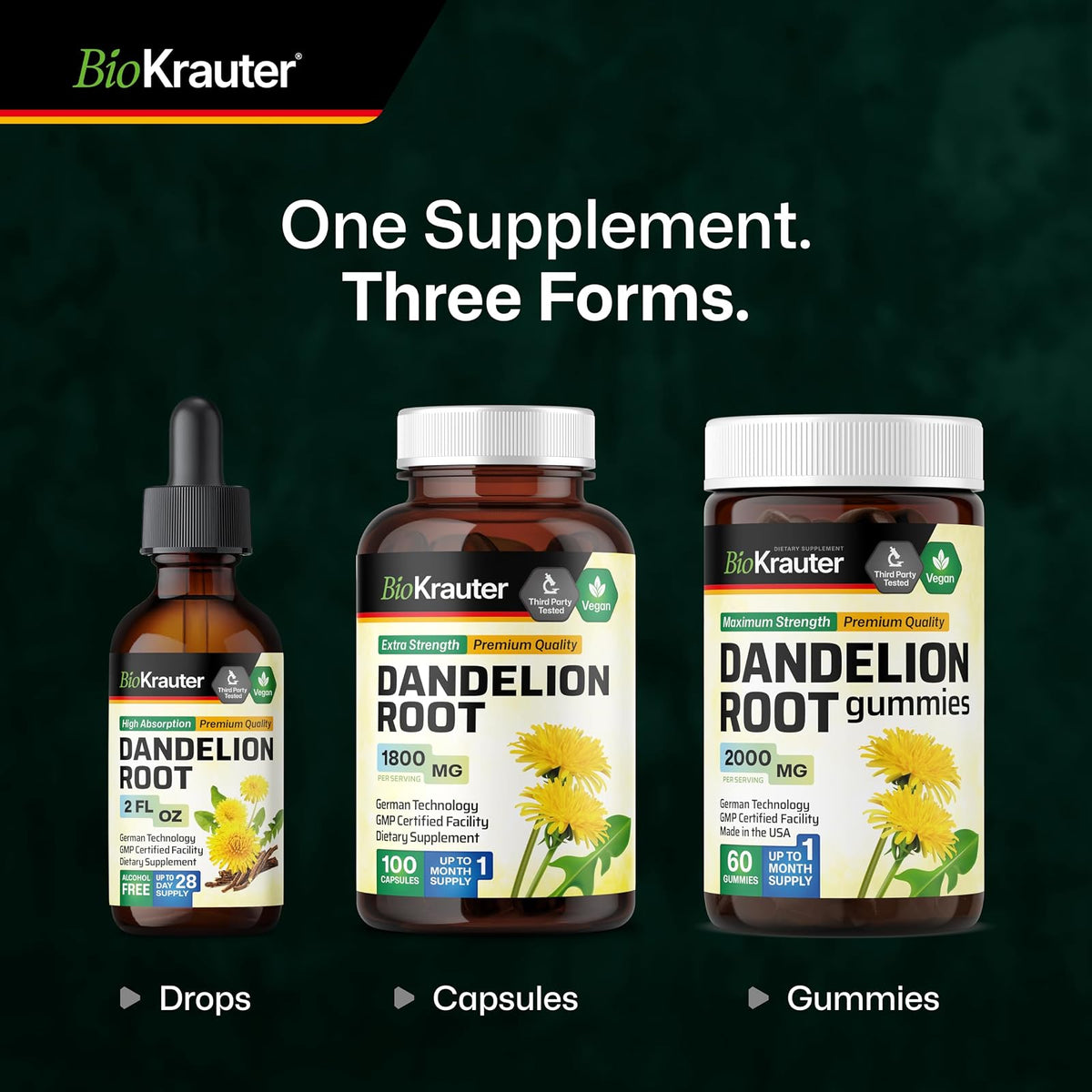 convenient dandelion root liquid