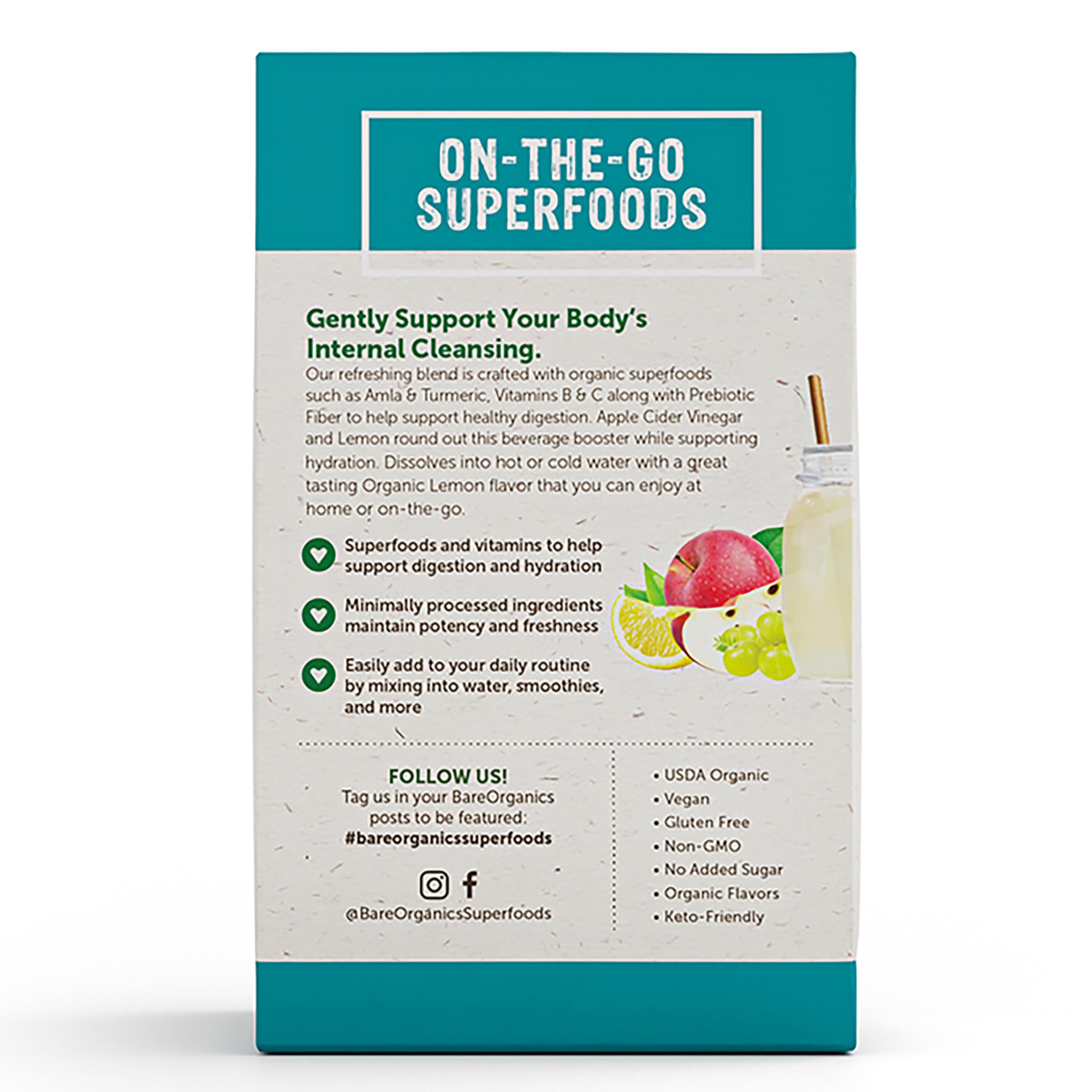 convenient digestion support drink mix
