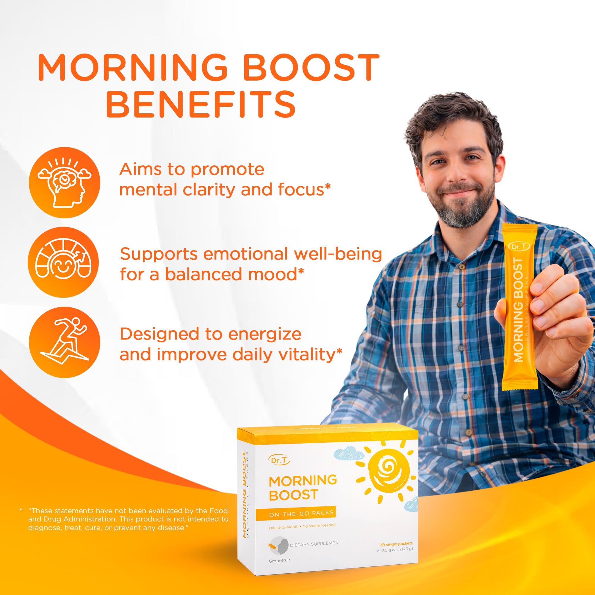 Convenient direct-to-mouth vitamin packs