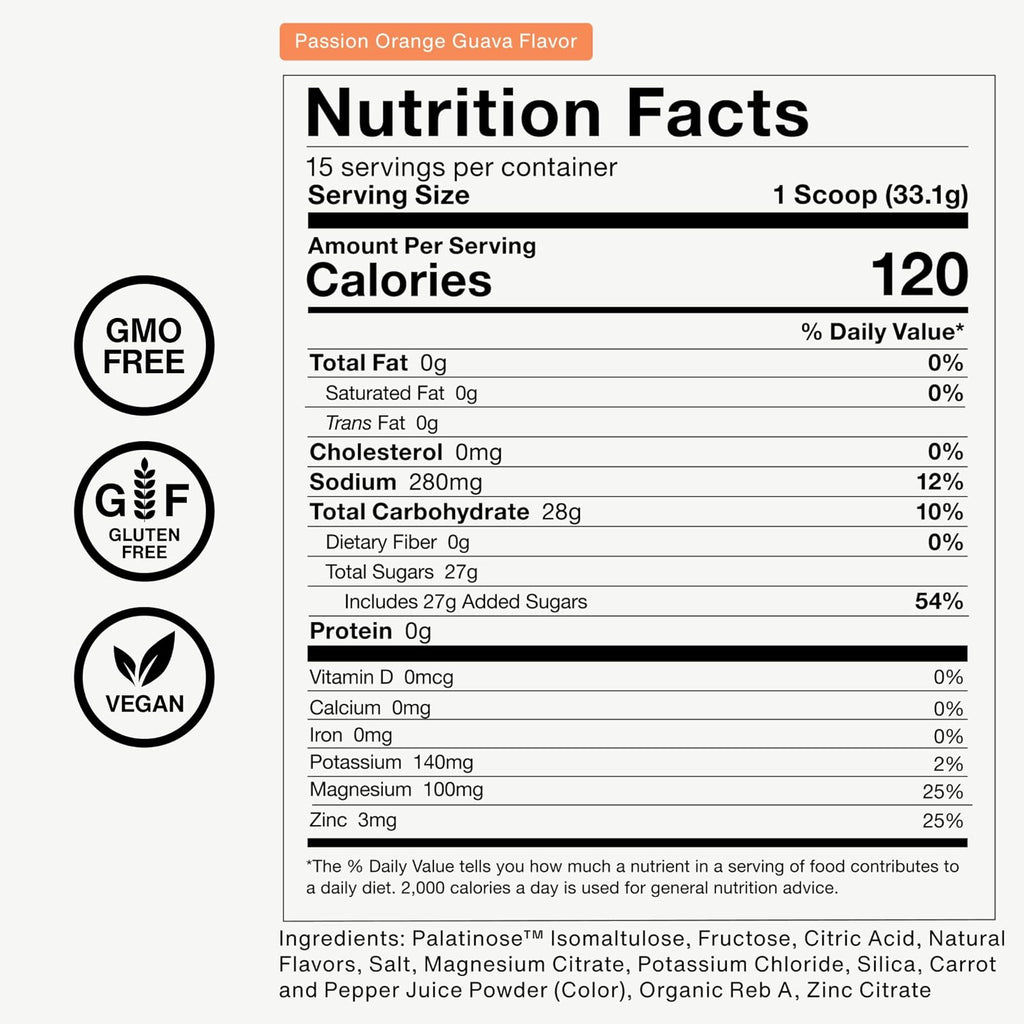 Convenient drink mix for athletes