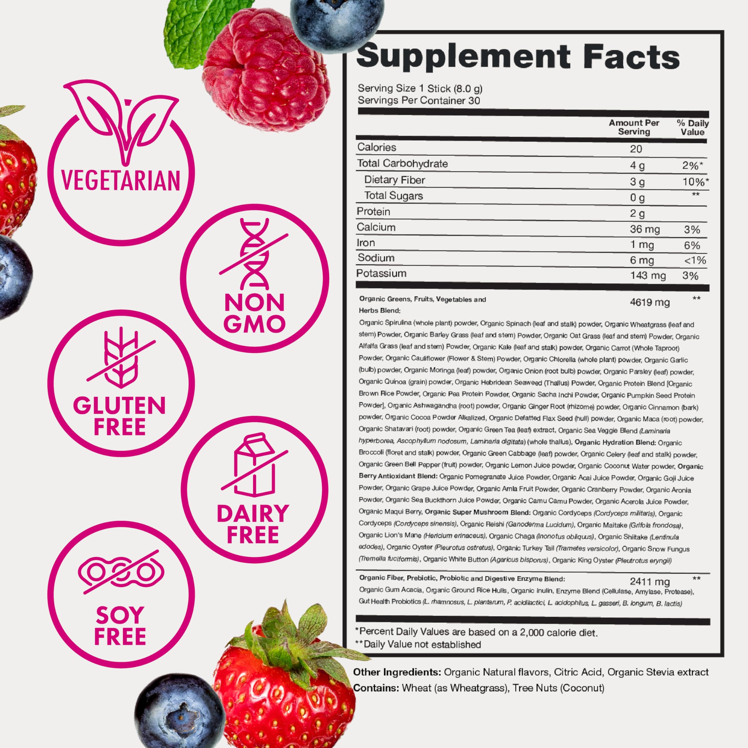 Convenient drink mix for wellness