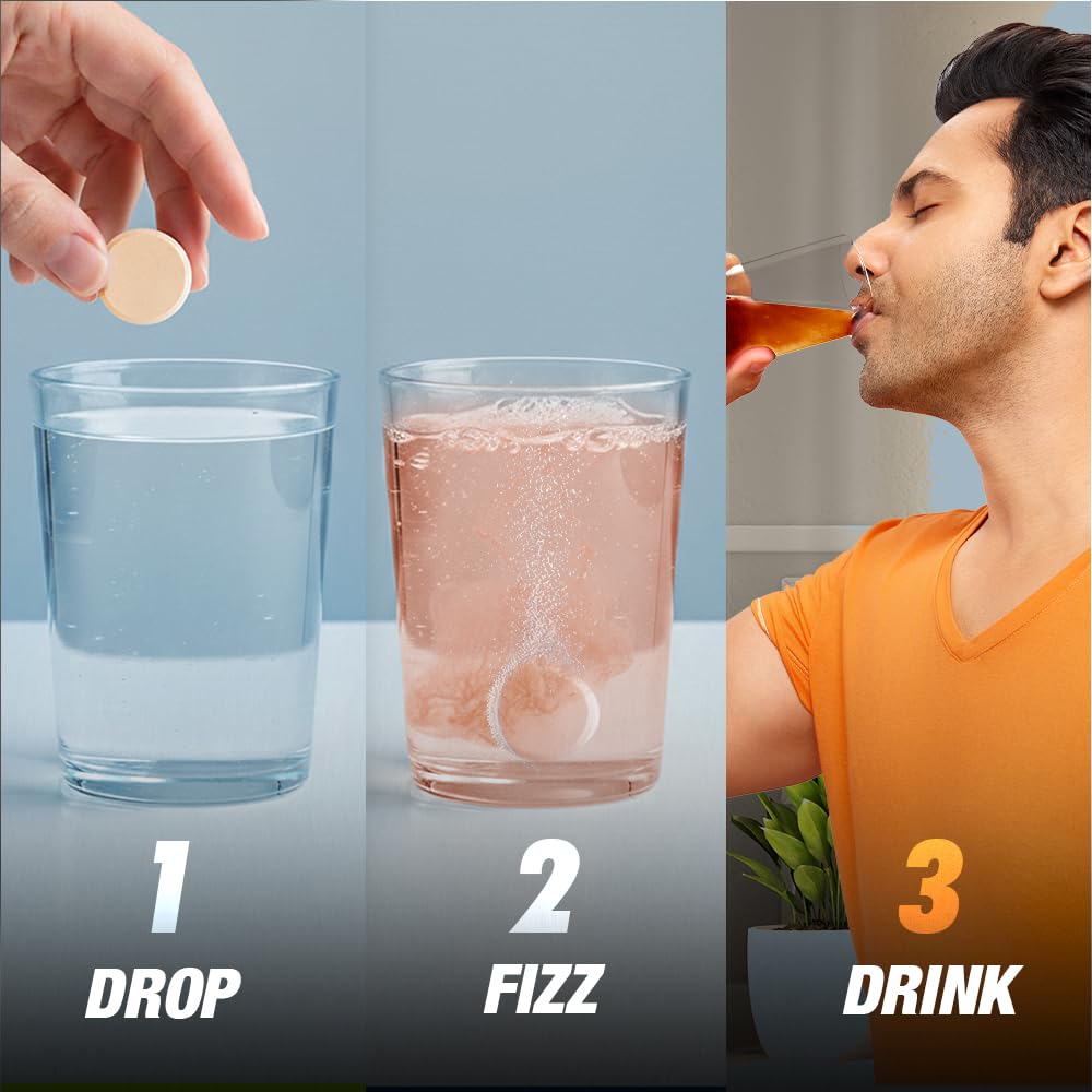 convenient effervescent tablets for hydration