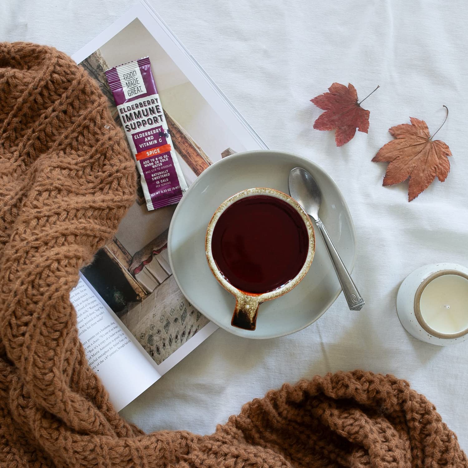 convenient elderberry drink for travel