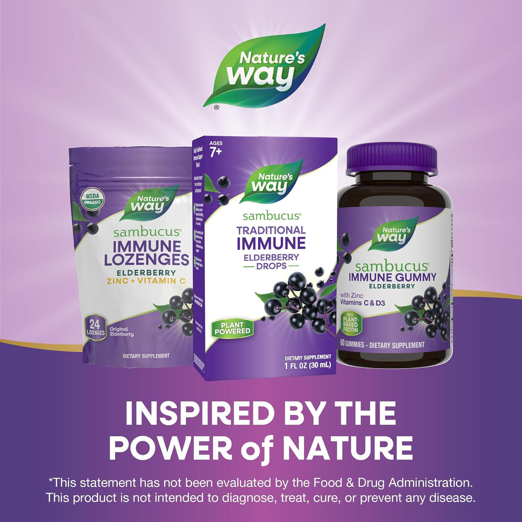 convenient elderberry drops for daily use