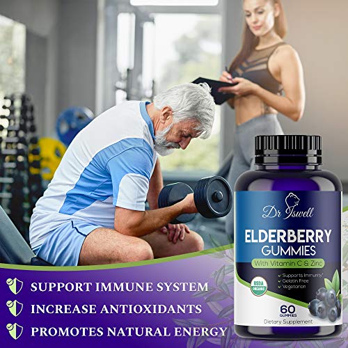 convenient elderberry gummies for on-the-go