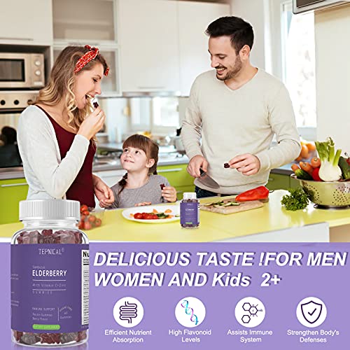 convenient elderberry gummies for travel