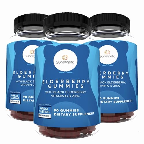 Convenient elderberry gummy vitamin option