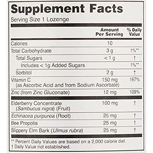 convenient elderberry lozenges on-the-go