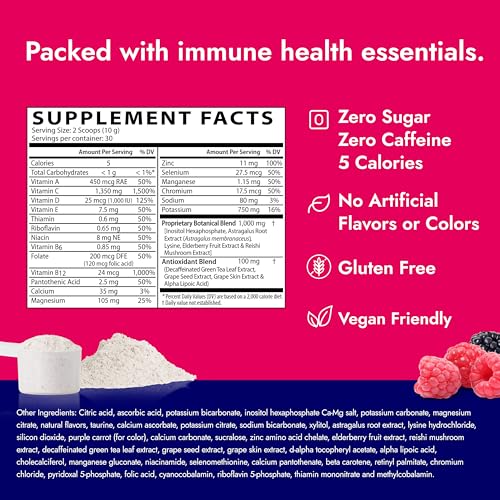 convenient elderberry powder for travel