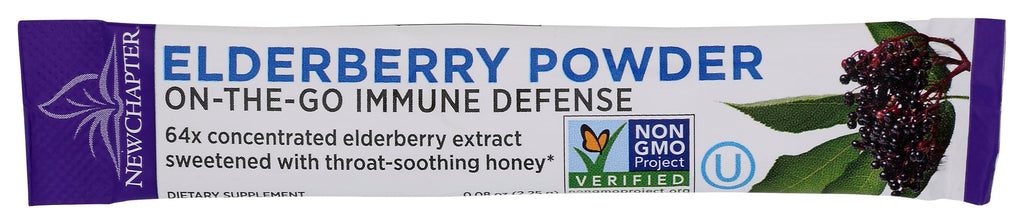 convenient elderberry powder supplement