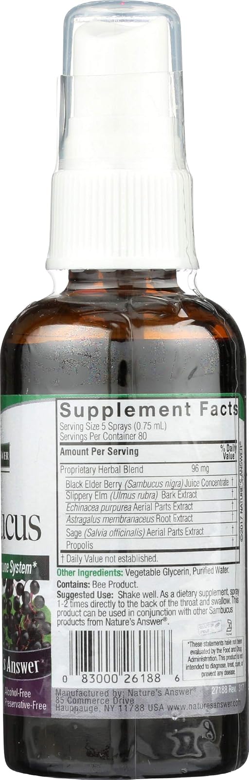 convenient elderberry spray for travel