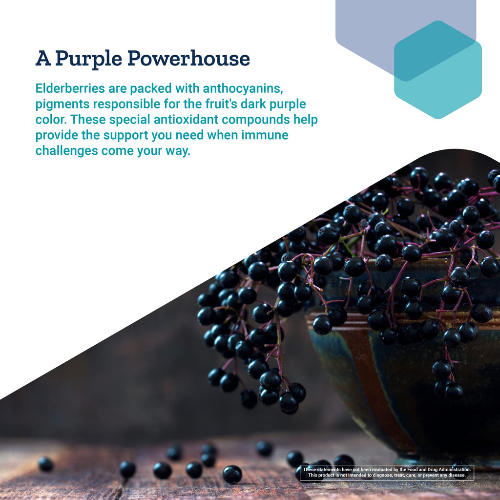 Convenient elderberry tablets for health