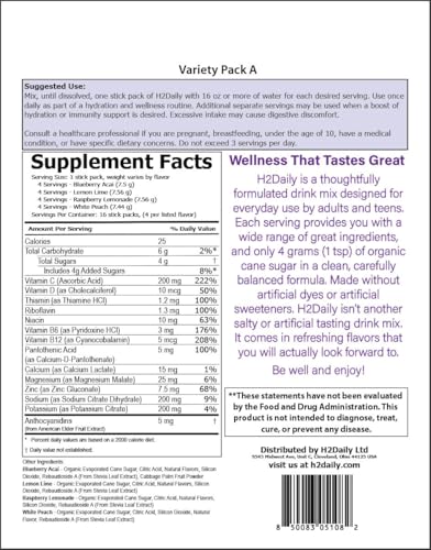 convenient electrolyte drink mix