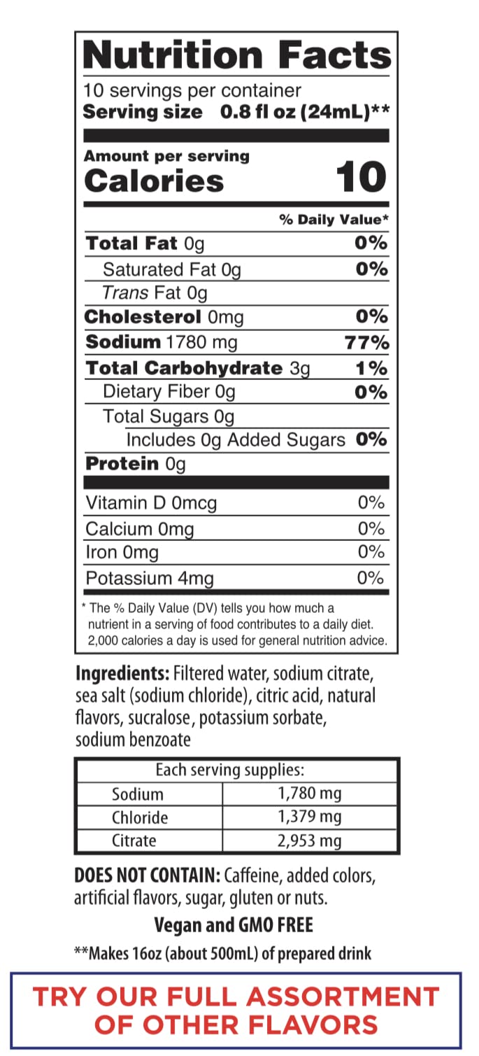 convenient electrolyte drink packets