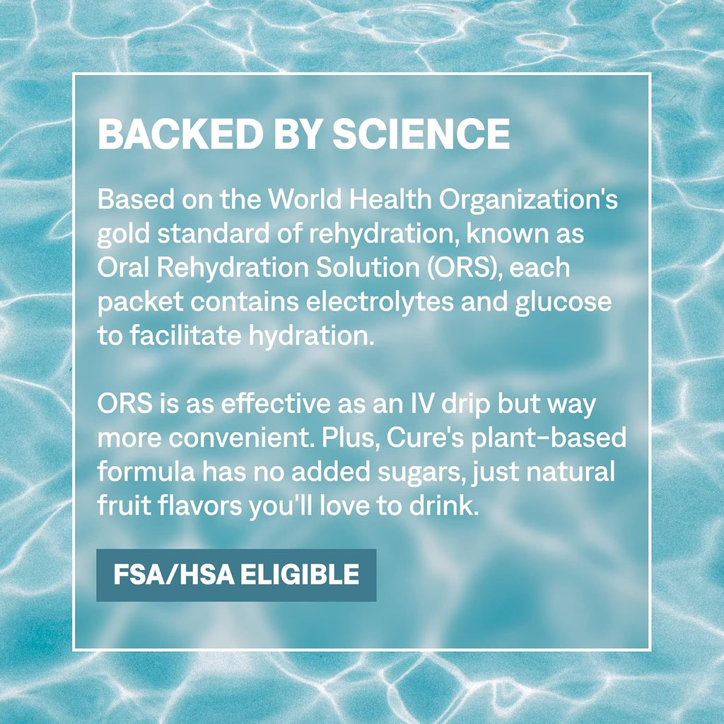 Convenient electrolyte drink powder servings