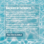 Convenient electrolyte drink powder servings