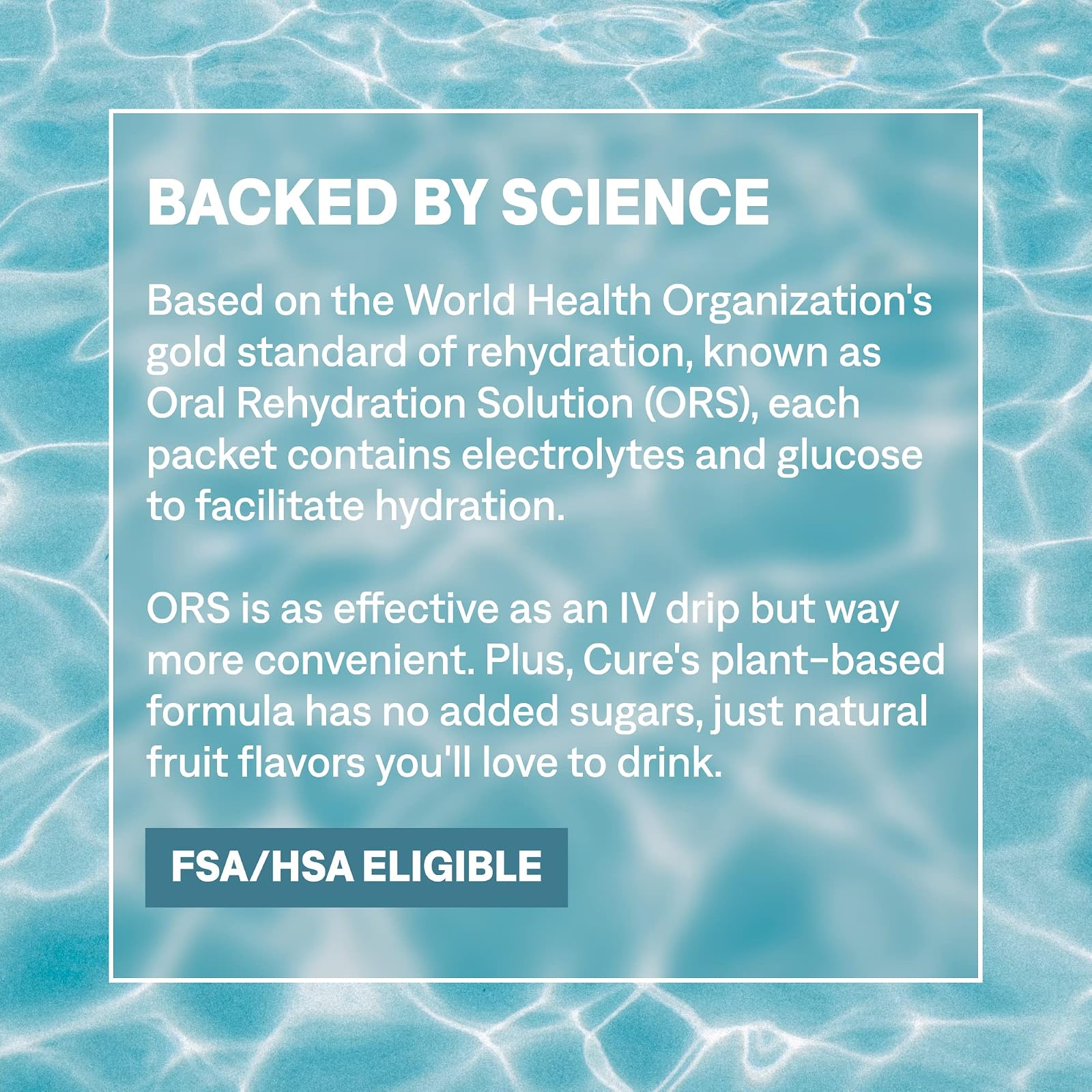 Convenient electrolyte drink powder servings