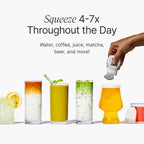 Convenient electrolyte drops for travel