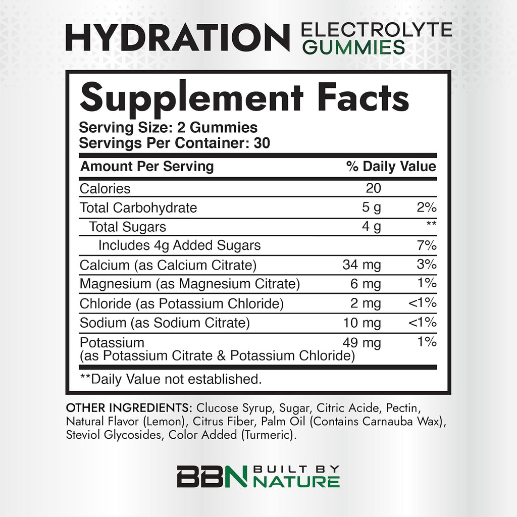 convenient electrolyte gummies on the go