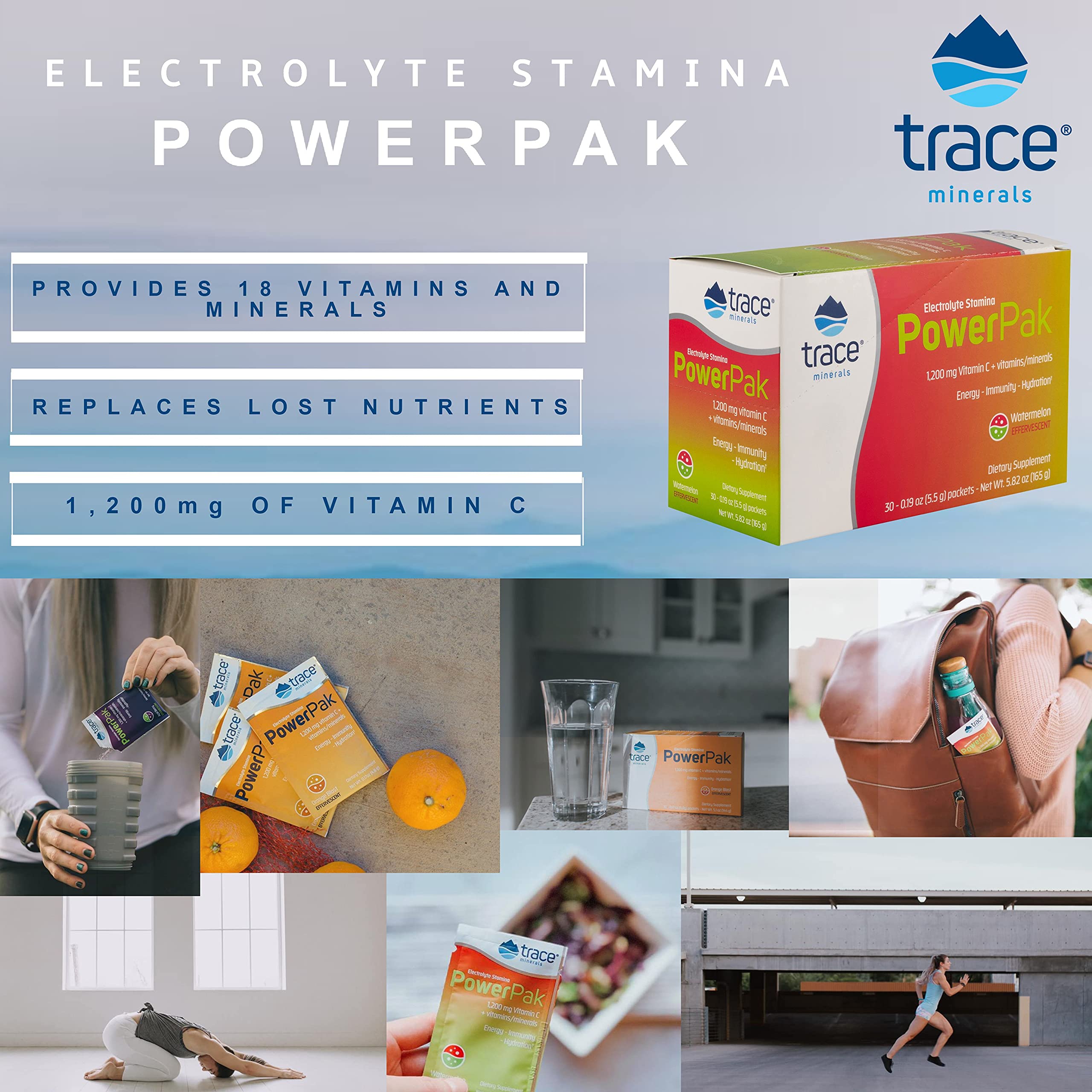 convenient electrolyte mix for travel