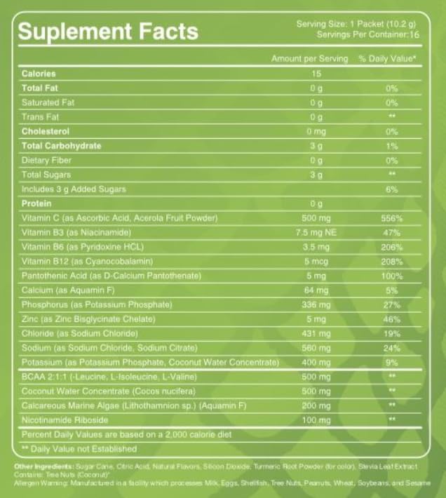 convenient electrolyte packets for active lifestyles