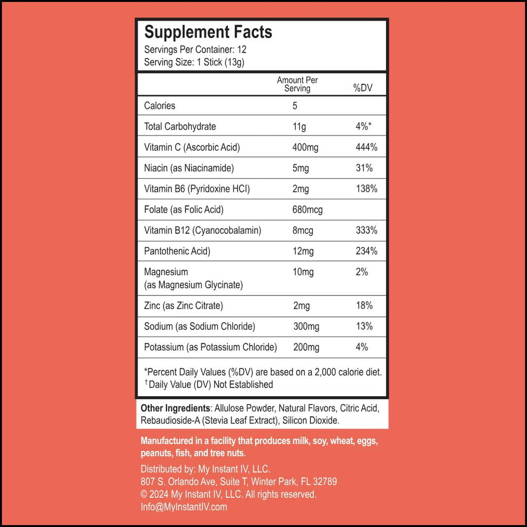 convenient electrolyte packets for athletes
