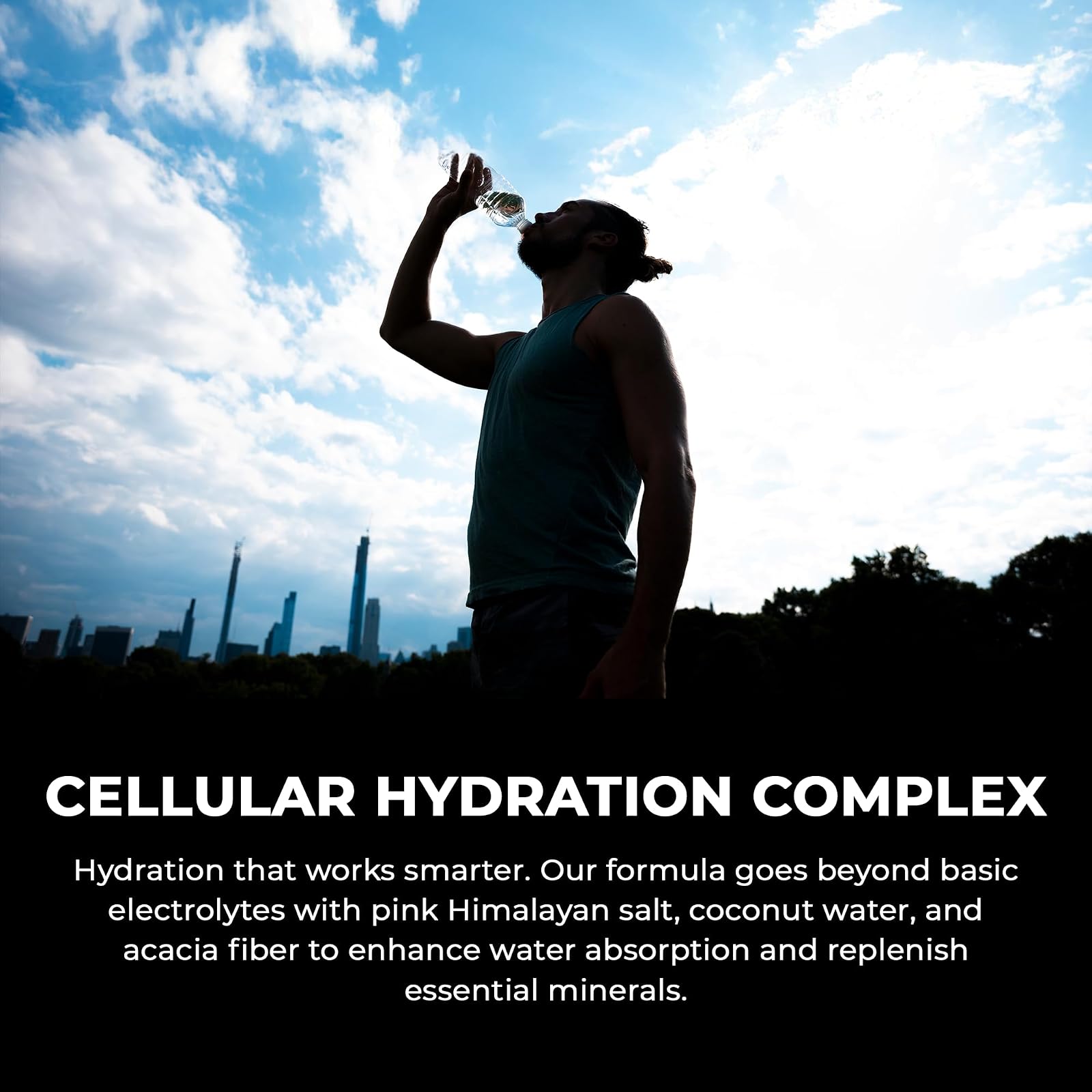 Convenient electrolyte packets for athletes