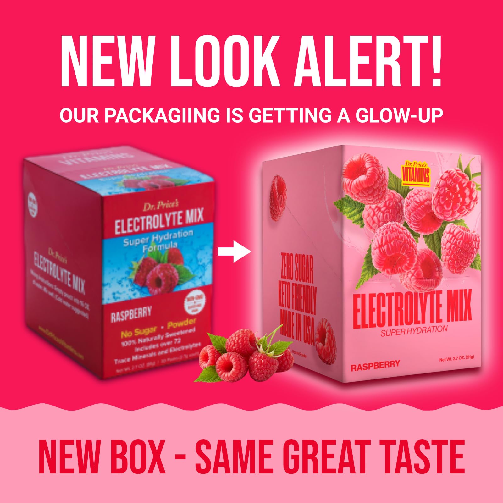 convenient electrolyte packets for hydration
