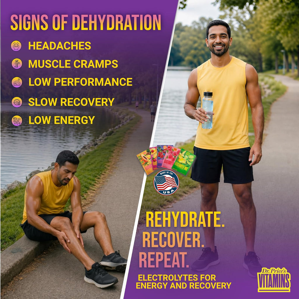 convenient electrolyte packets for hydration