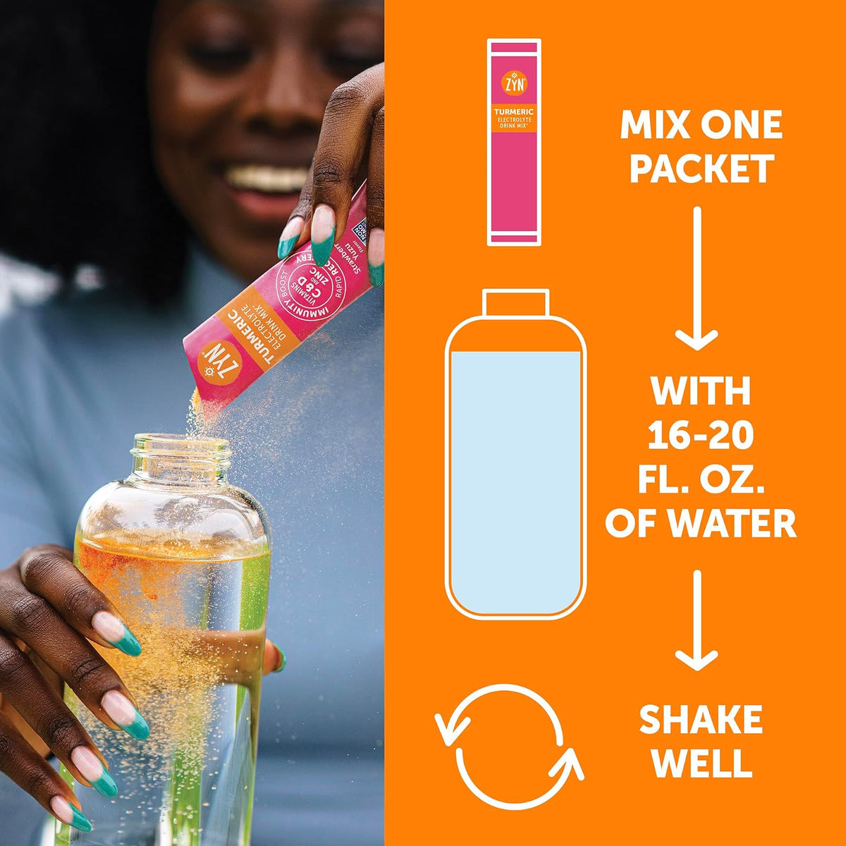 convenient electrolyte packets for on-the-go