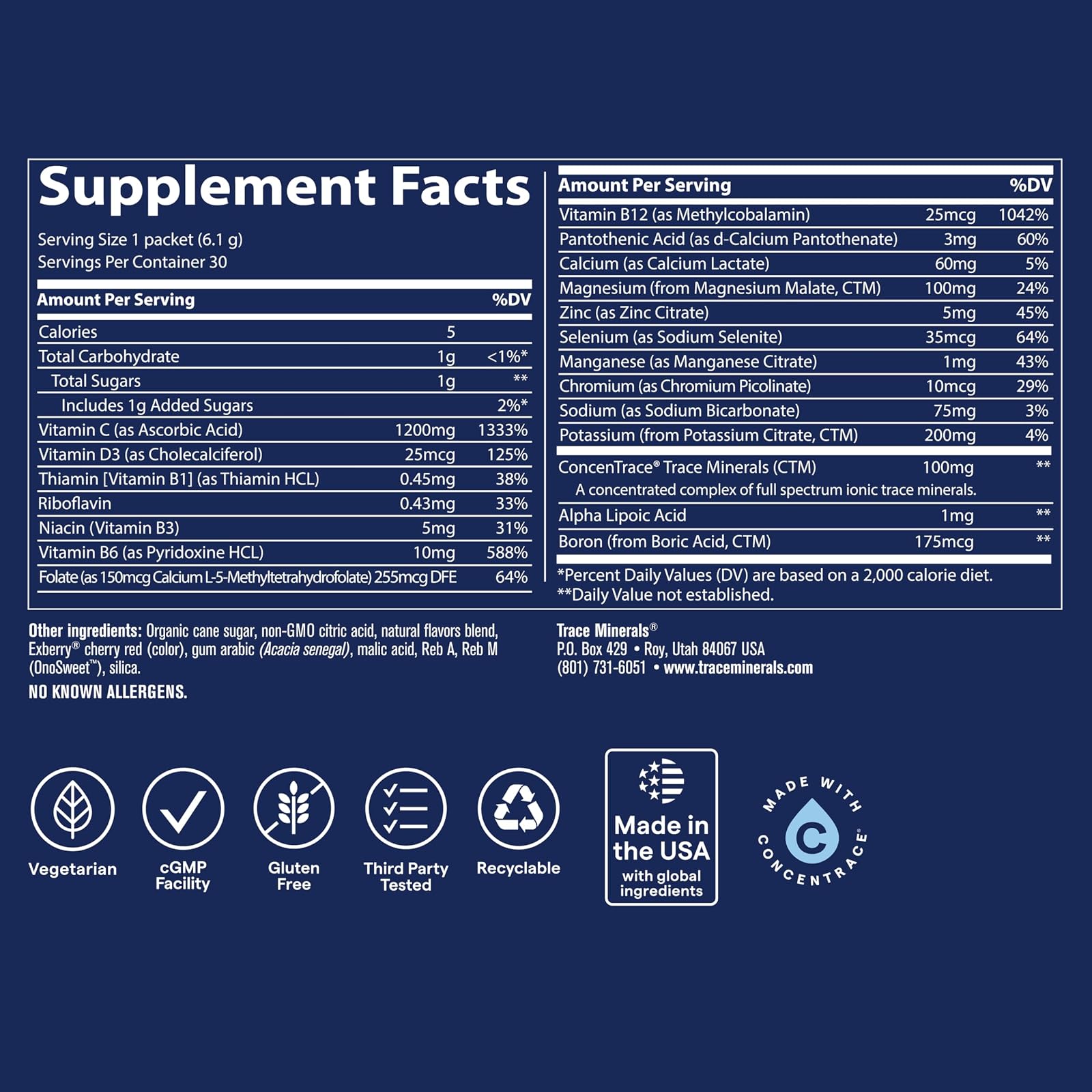 Convenient electrolyte packets for on-the-go