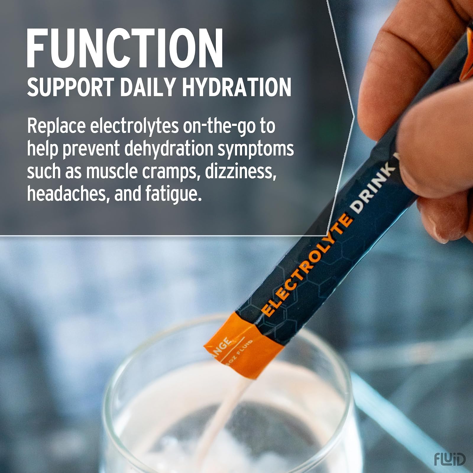 Convenient electrolyte packets for on-the-go