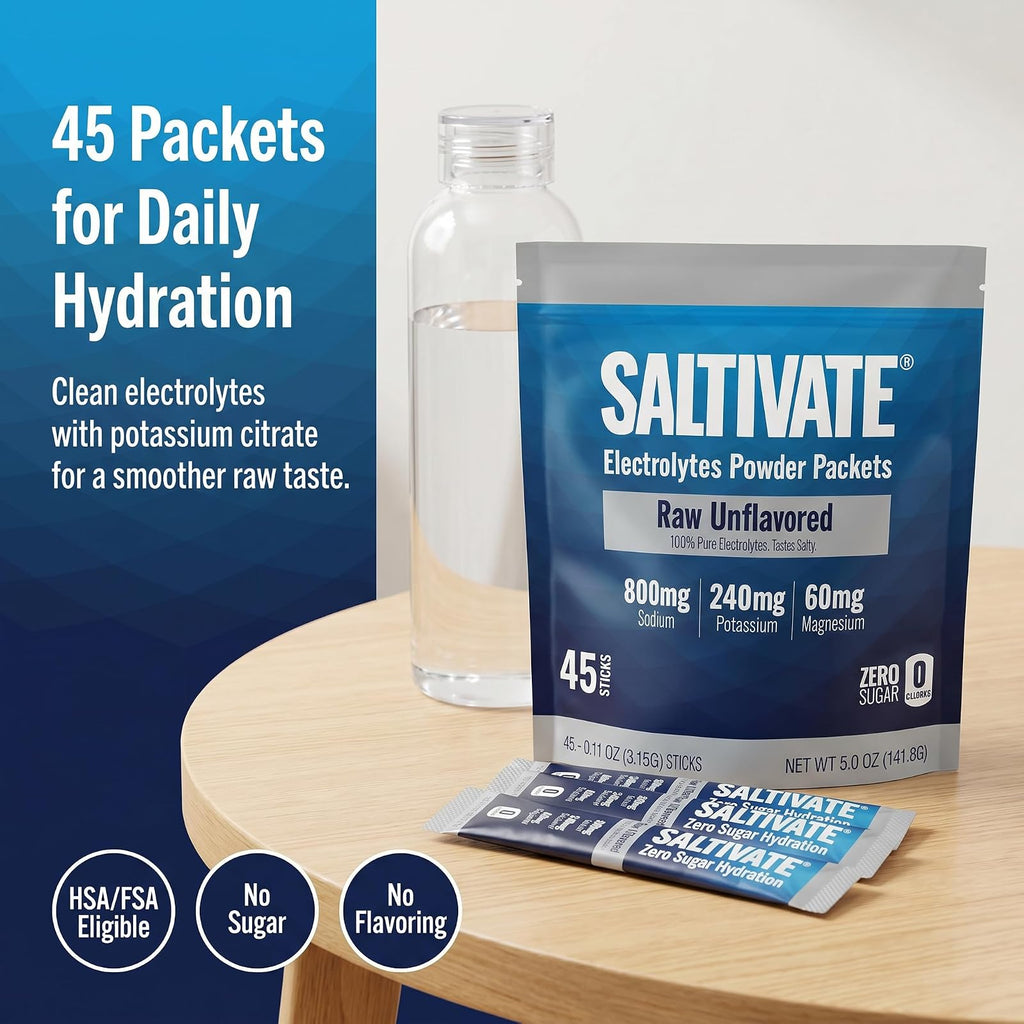 convenient electrolyte packets for travel