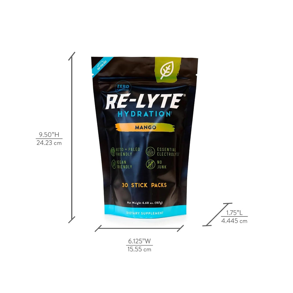Convenient electrolyte packets for travel
