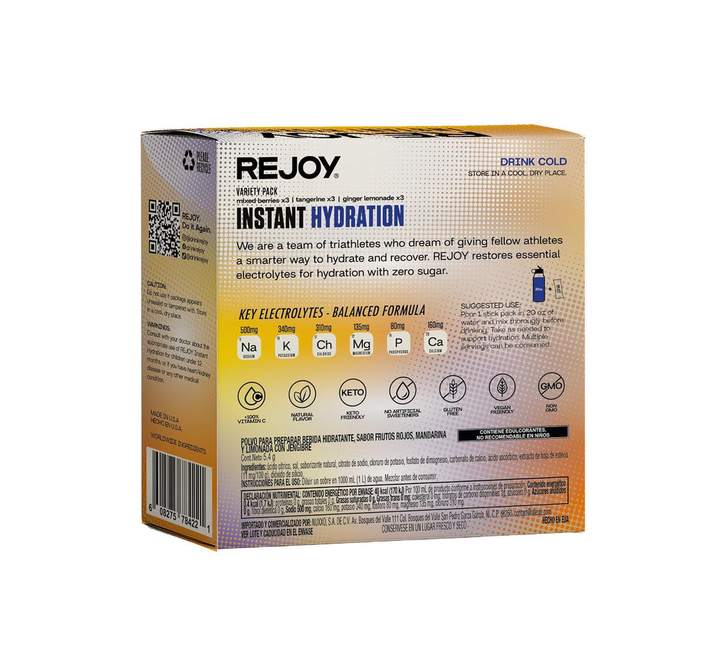 convenient electrolyte packets for travel