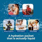 Convenient electrolyte packets for travel