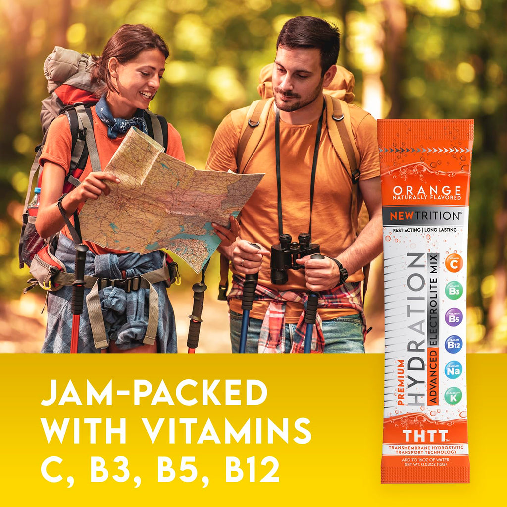 Convenient electrolyte packets for travel