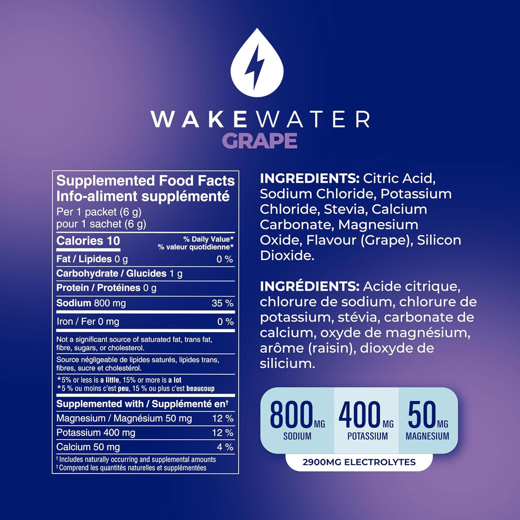 convenient electrolyte packets for travel