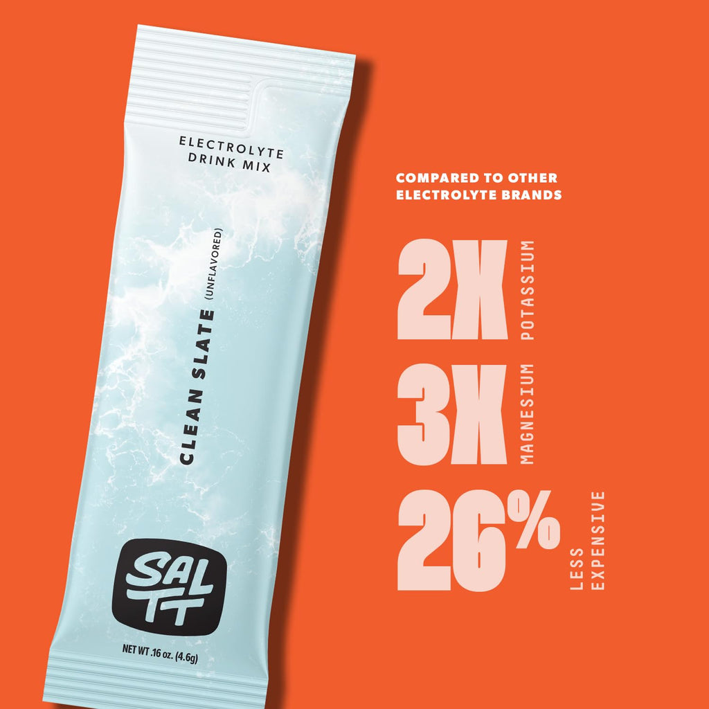 Convenient electrolyte packets for travel